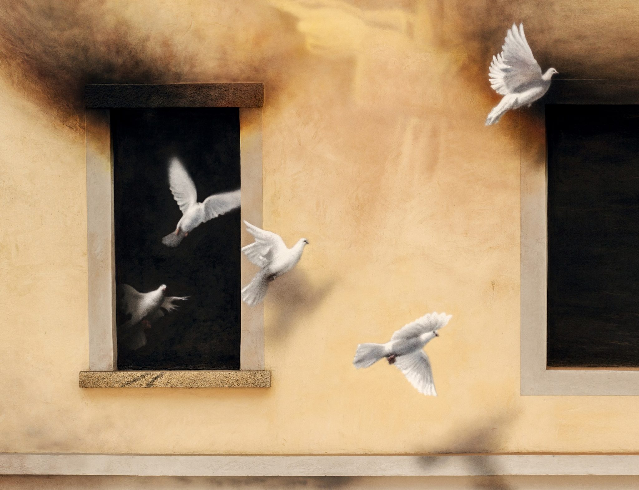 L'imponente e commovente murale di Eron nella Valle dei Segni. Una ...